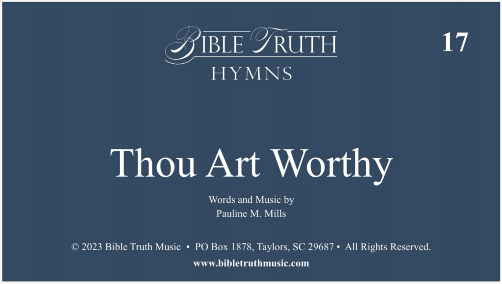 Digital Bible Truth Hymns – Bible Truth Music