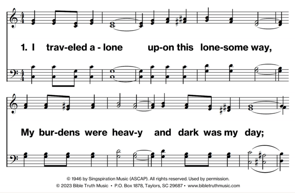 46 – Jesus And Me – Screen Display – DOWNLOAD – Bible Truth Music